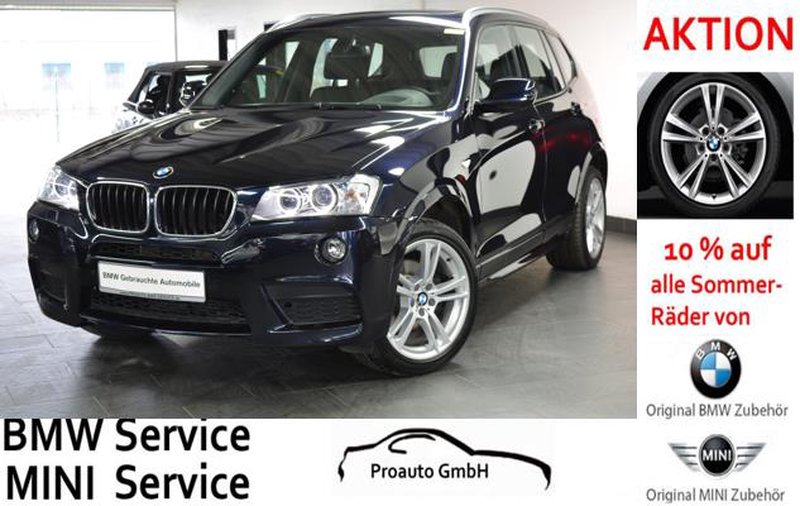 BMW X3 xDrive20d Aut. M-SPORTPAKET HEAD-UP/NAVI PROF gebraucht kaufen ...